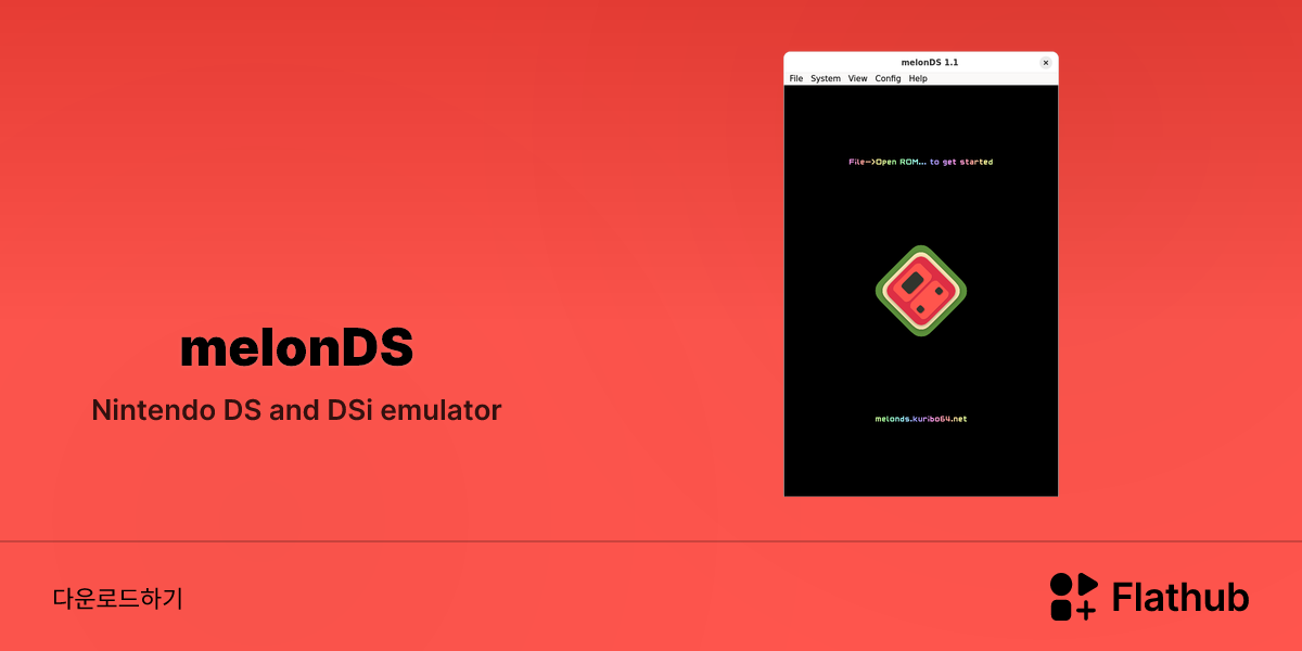 Install melonDS on Linux | Flathub