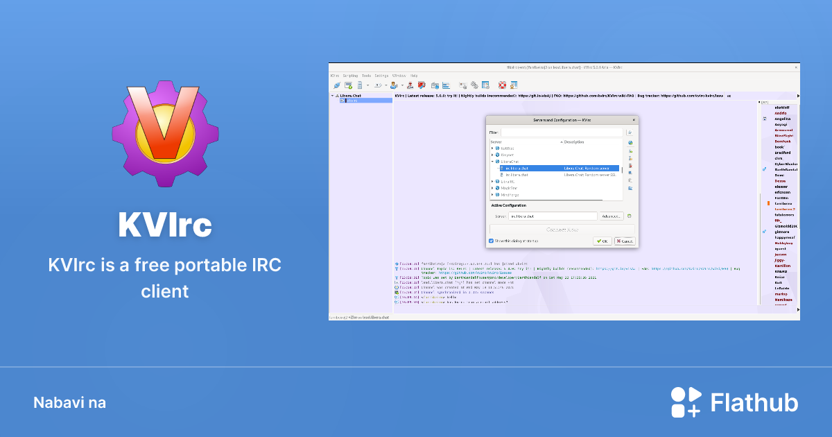 Install KVIrc on Linux | Flathub