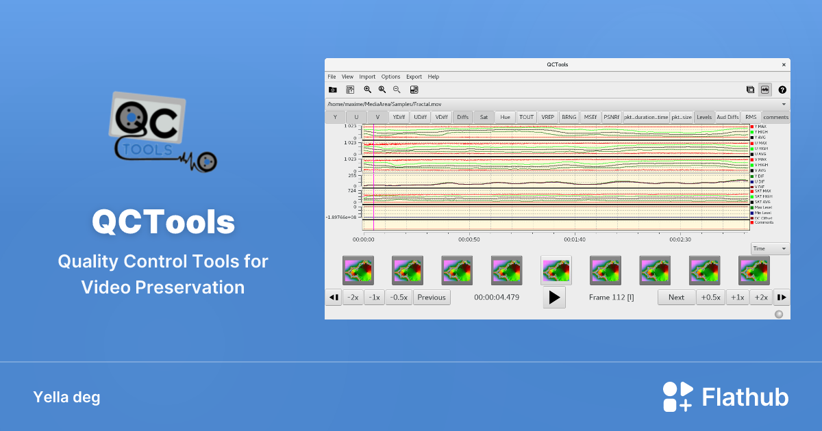 Asebded n QCTools ɣef Linux | Flathub