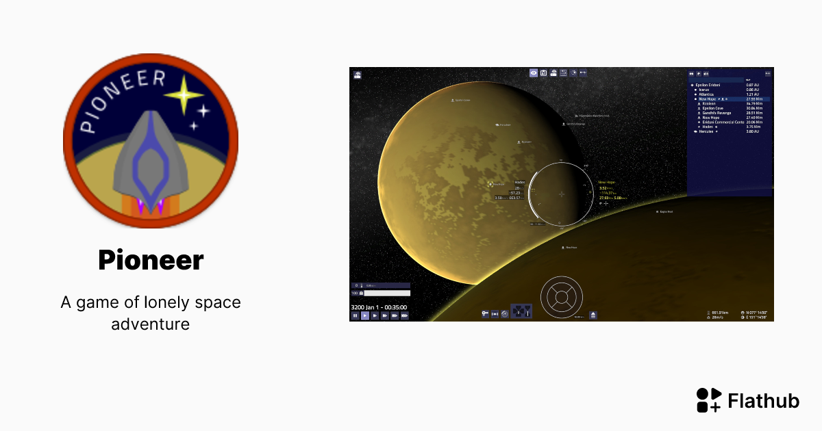 Установити Pioneer на Linux | Flathub