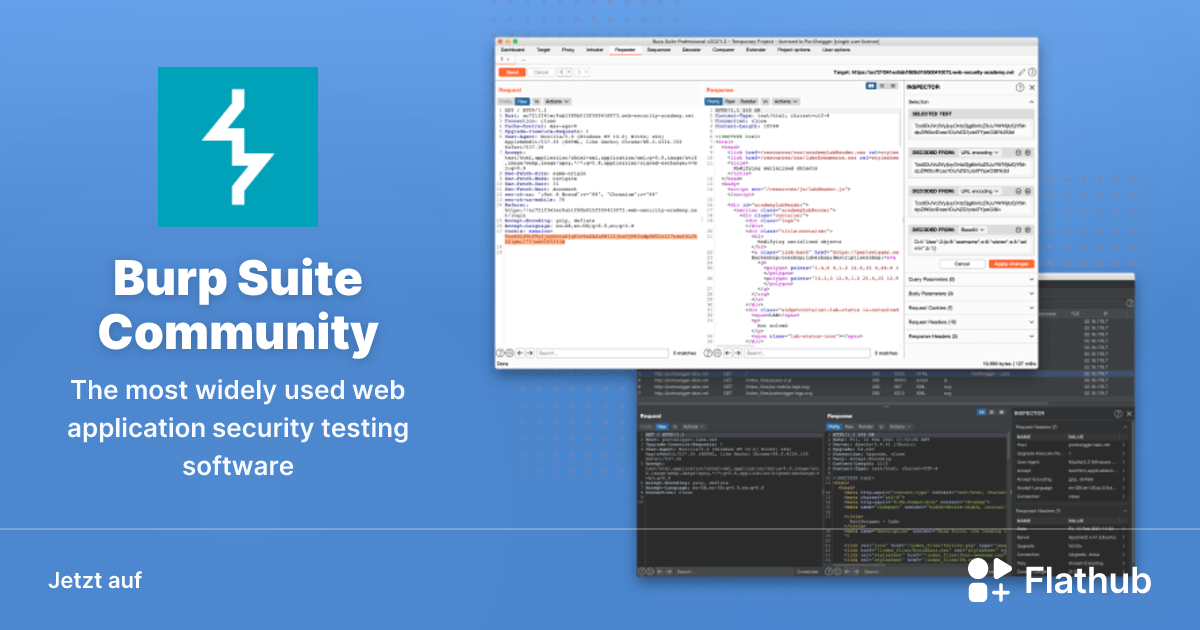 Burp Suite Community auf Linux installieren | Flathub