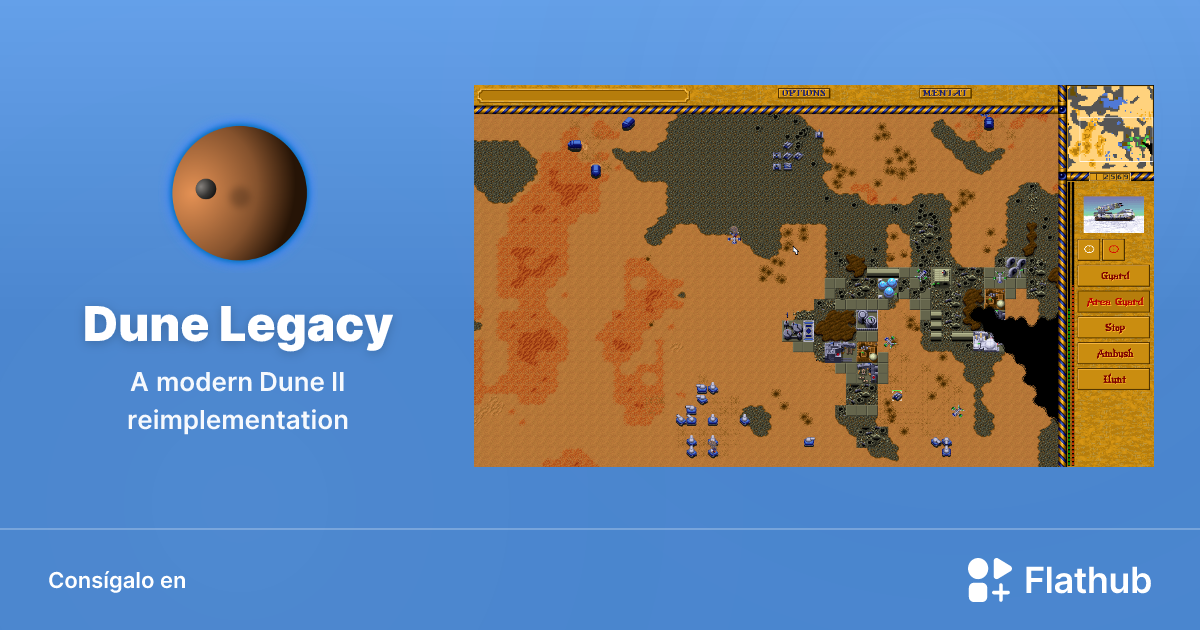 Instalar Dune Legacy en Linux | Flathub
