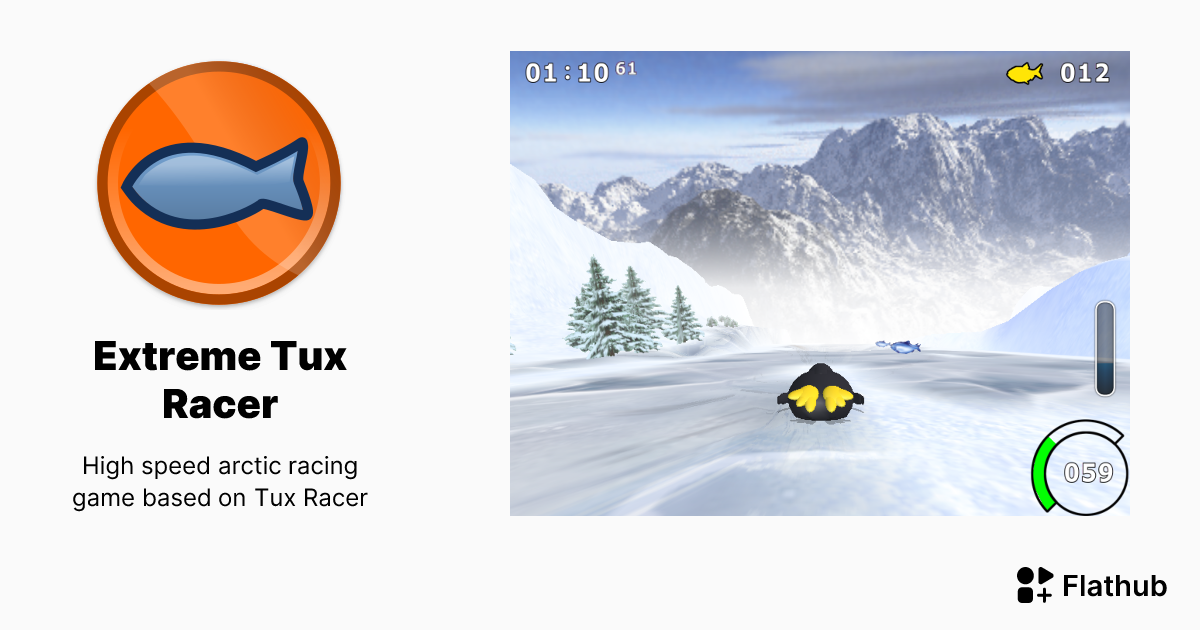 Instalar Extreme Tux Racer en Linux | Flathub