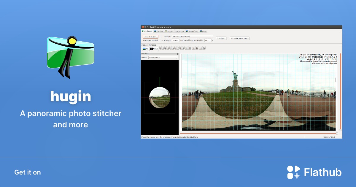 Install hugin on Linux | Flathub