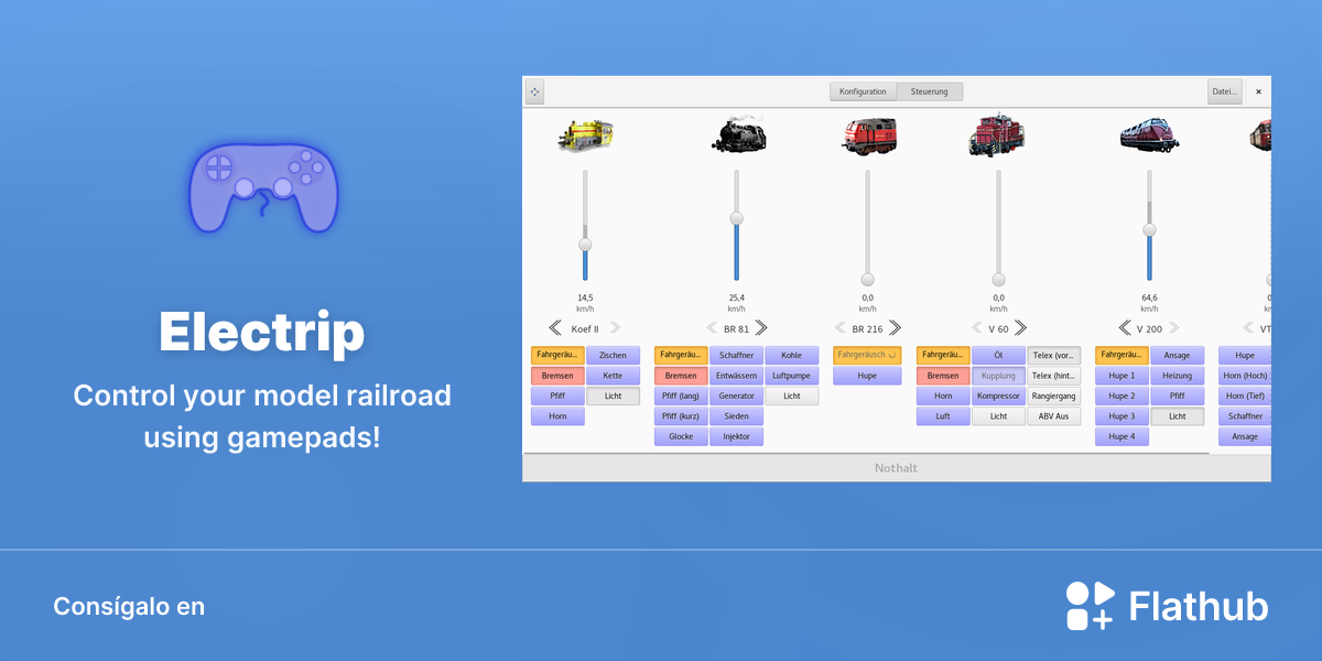 Instalar Electrip en Linux | Flathub