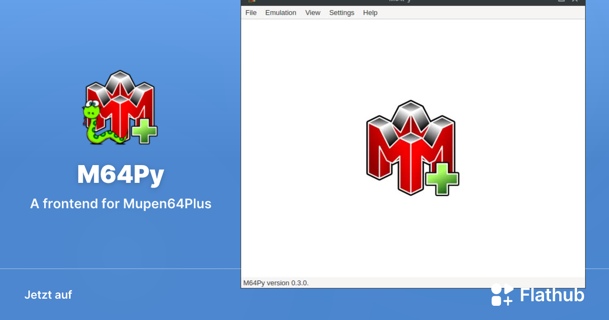 M64Py auf Linux installieren | Flathub