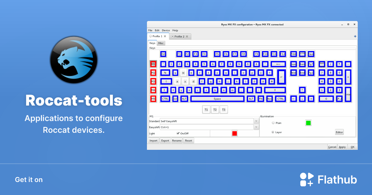 Install Roccat-tools on Linux | Flathub