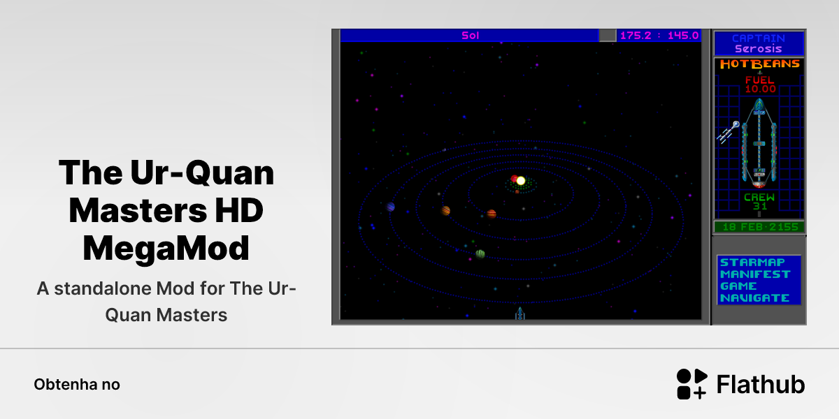 Instalar The Ur-Quan Masters HD MegaMod no Linux | Flathub