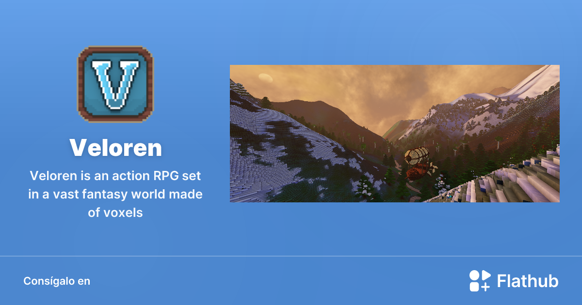 Instalar Veloren en Linux | Flathub