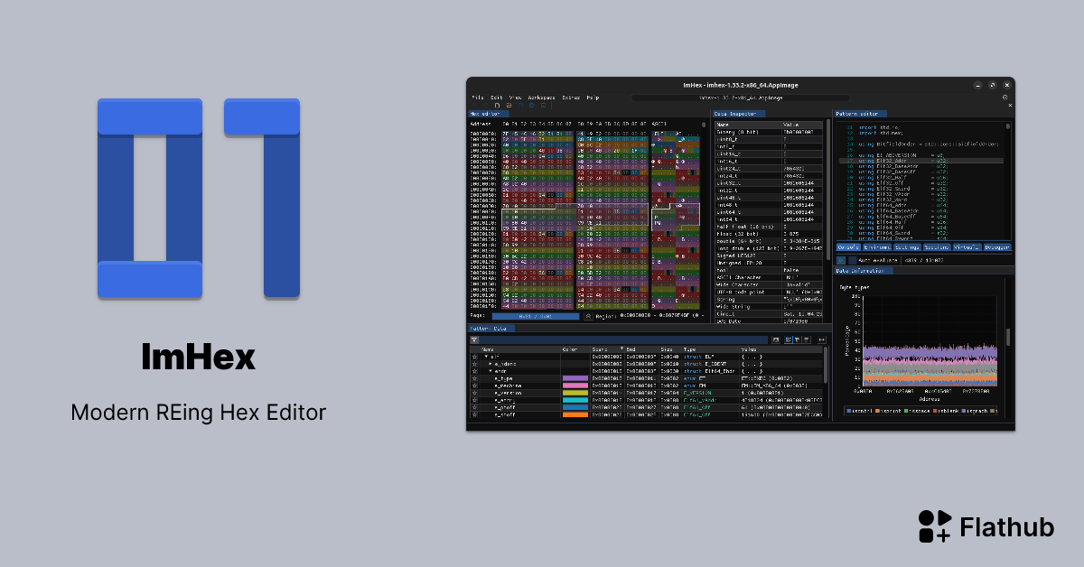 Cài đặt ImHex trên Linux | Flathub