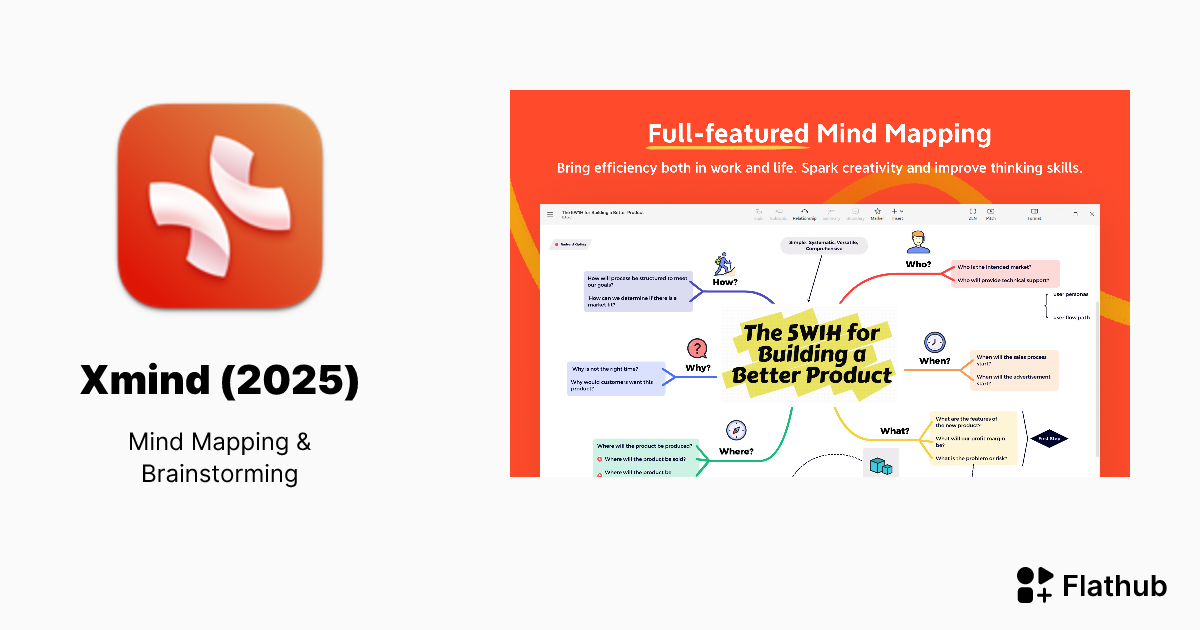 Install Xmind (2024) on Linux | Flathub