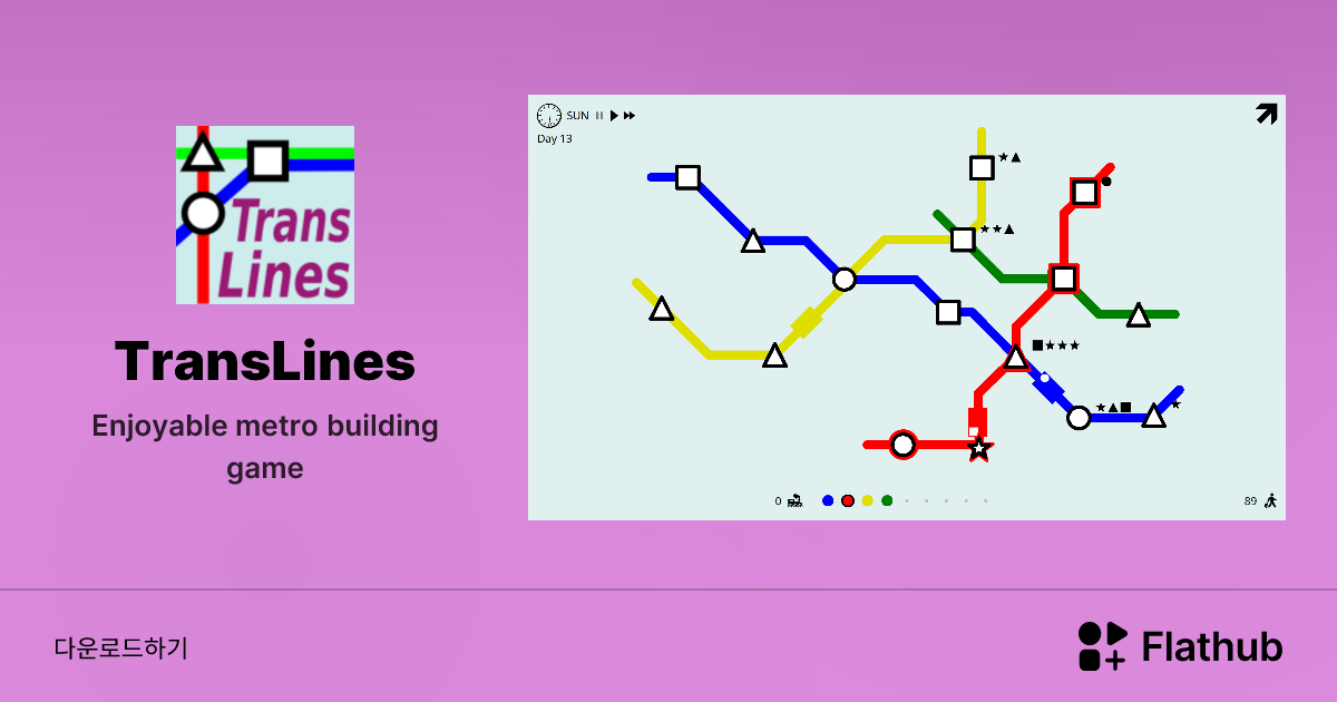 Install TransLines on Linux | Flathub
