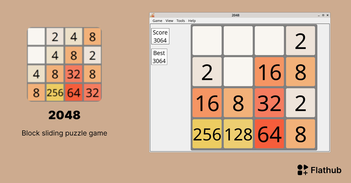 Install 2048 on Linux | Flathub