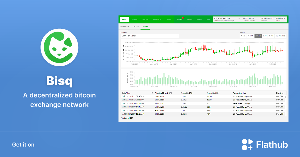 Install Bisq on Linux | Flathub