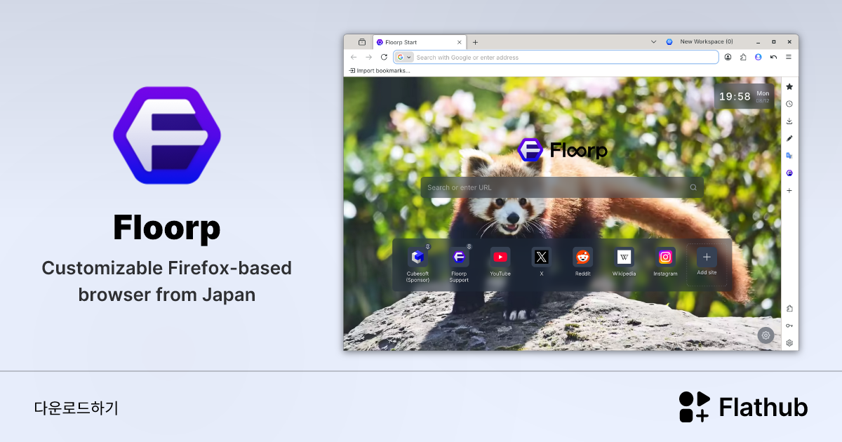 Install Floorp on Linux | Flathub