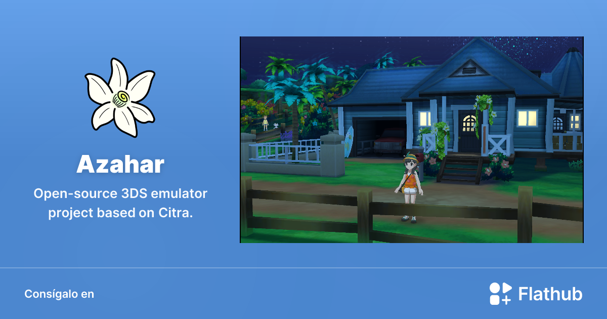 Instalar Azahar en Linux | Flathub