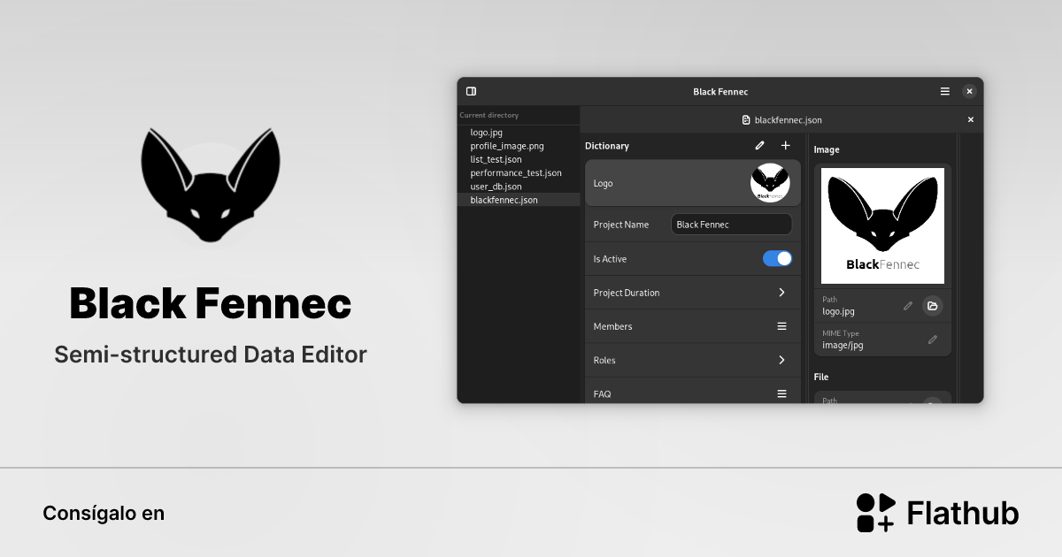 Instalar Black Fennec en Linux | Flathub