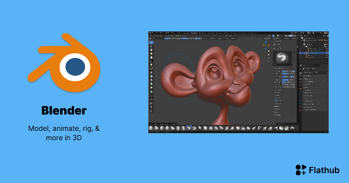Install Blender on Linux | Flathub