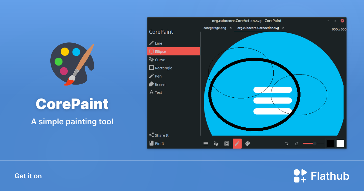 Install CorePaint on Linux | Flathub