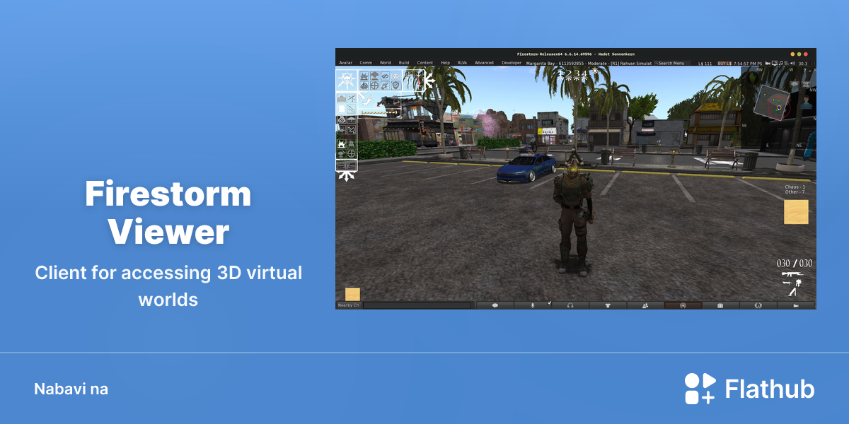 Instaliraj aplikaciju Firestorm Viewer na Linux | Flathub