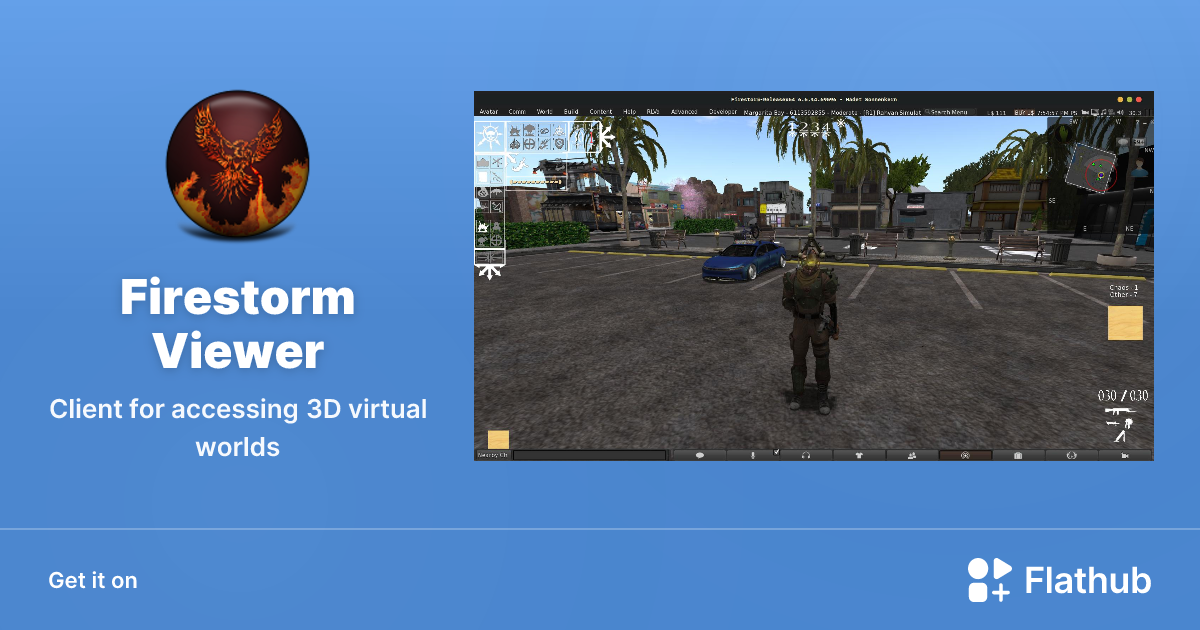 Install Firestorm Viewer on Linux | Flathub