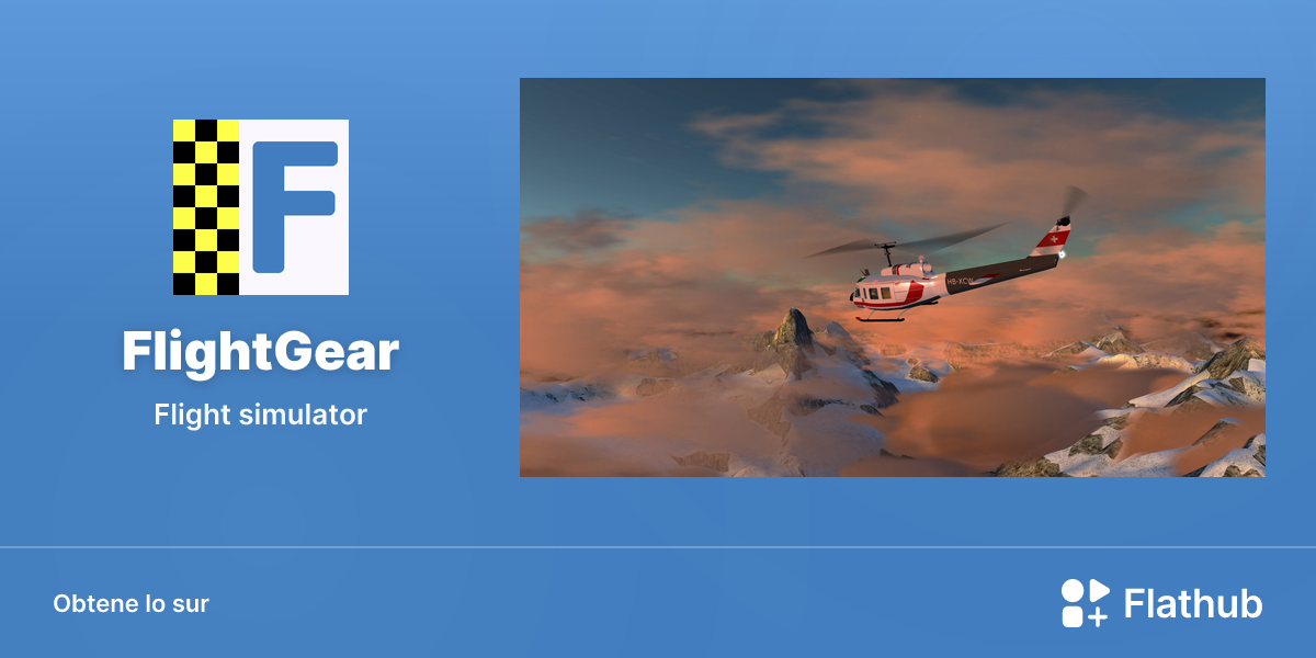 Installar FlightGear sur Linux | Flathub