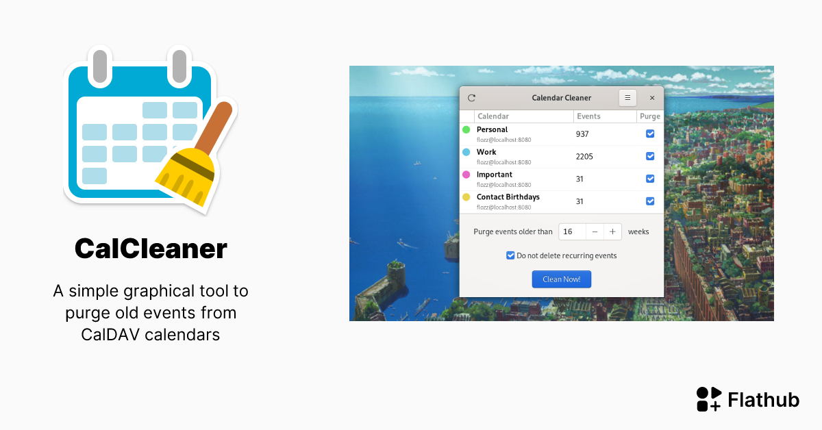 Install CalCleaner on Linux | Flathub