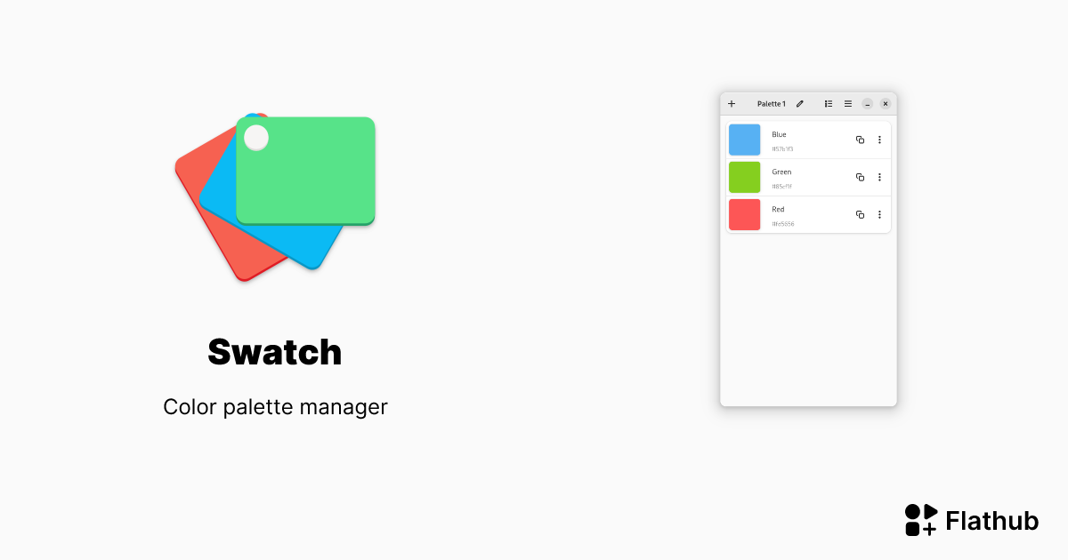 Install Swatch on Linux | Flathub
