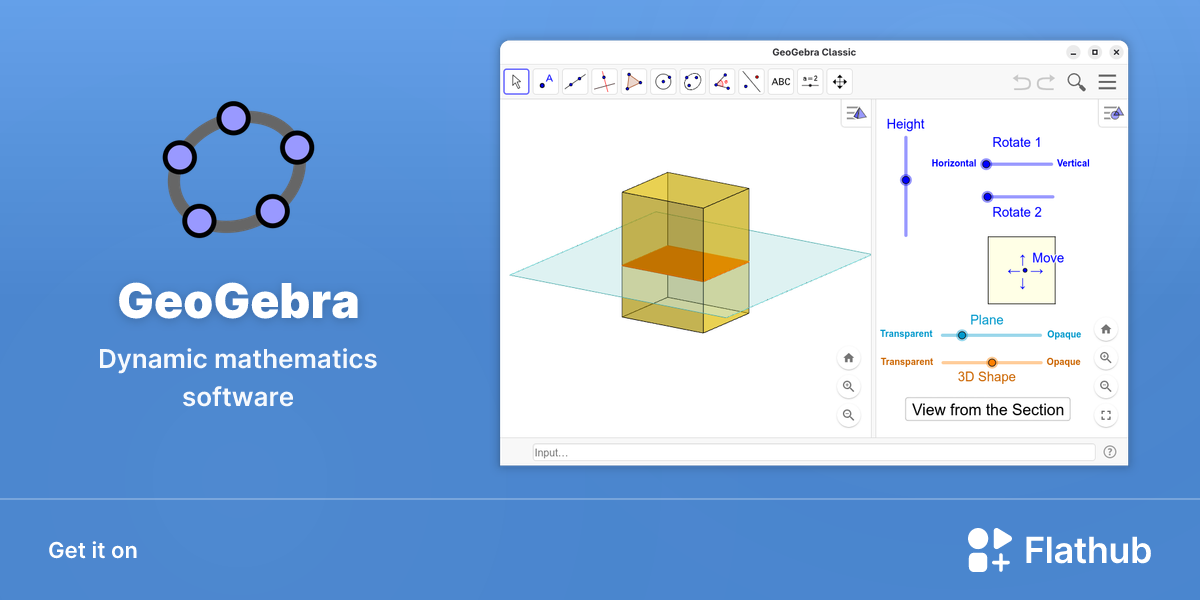 Install GeoGebra on Linux | Flathub