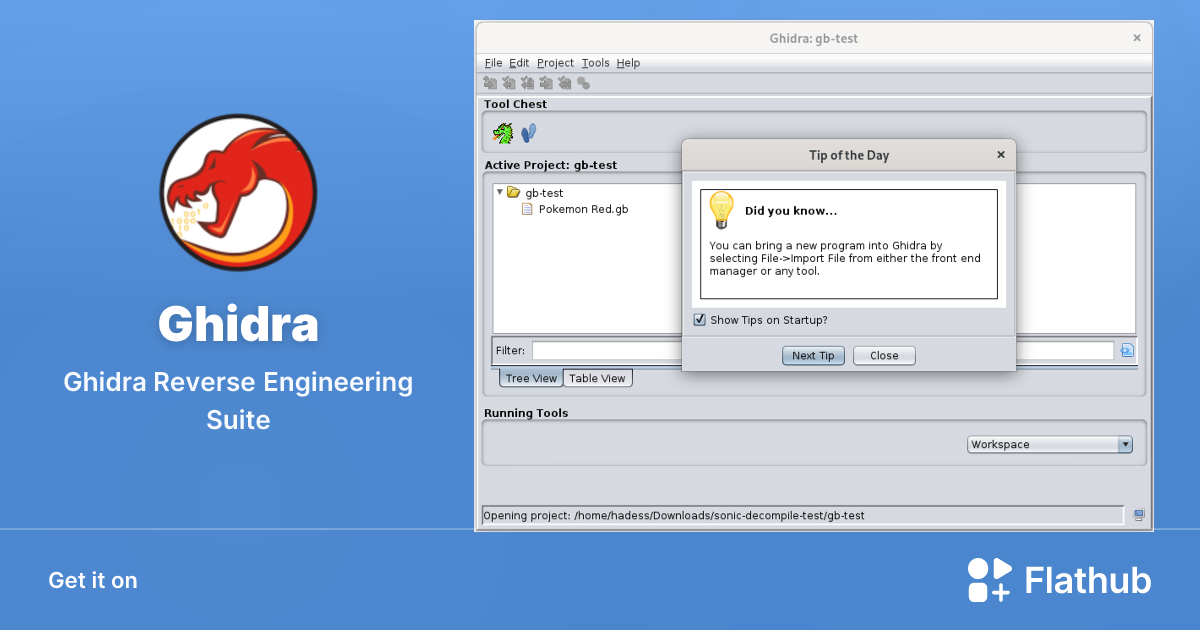 Install Ghidra on Linux | Flathub