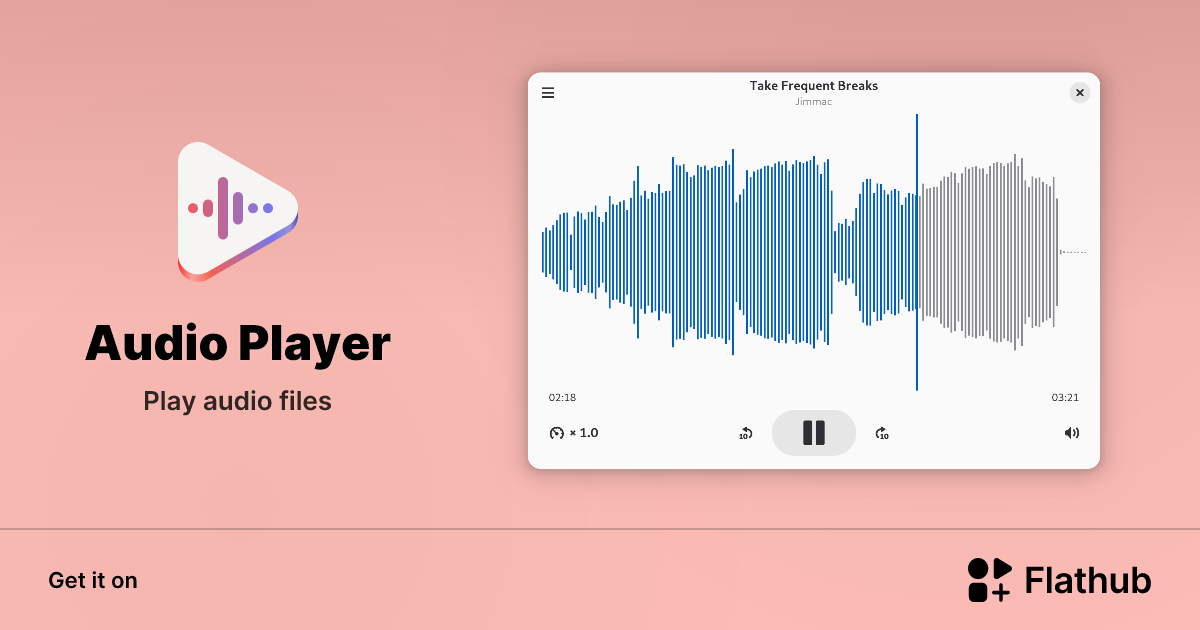 Install Audio Player on Linux | Flathub