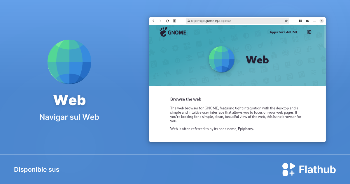 Install Web on Linux | Flathub