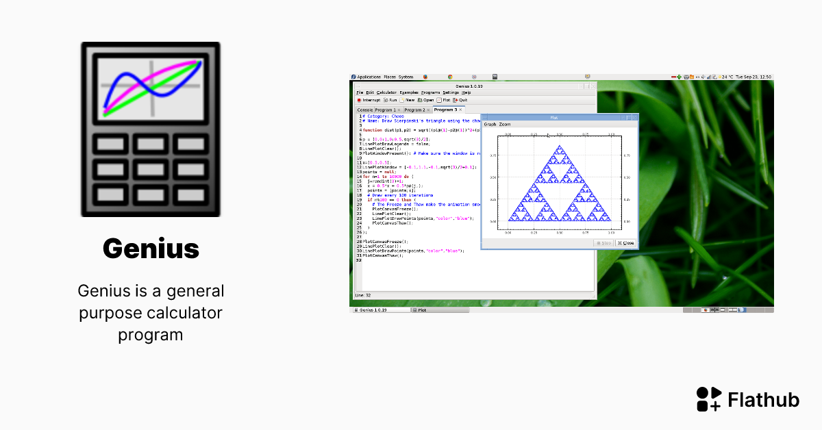 Install Genius on Linux | Flathub