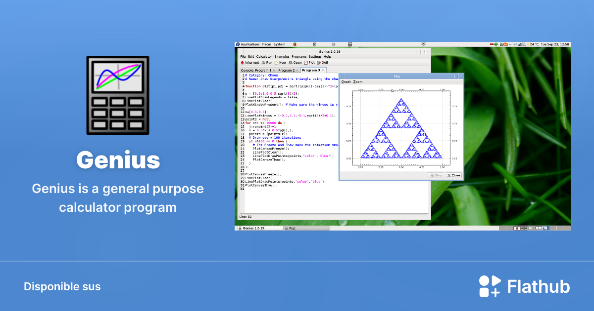 Installar Genius sus Linux | Flathub