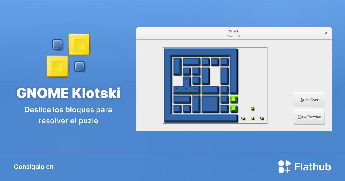 Instalar GNOME Klotski en Linux | Flathub