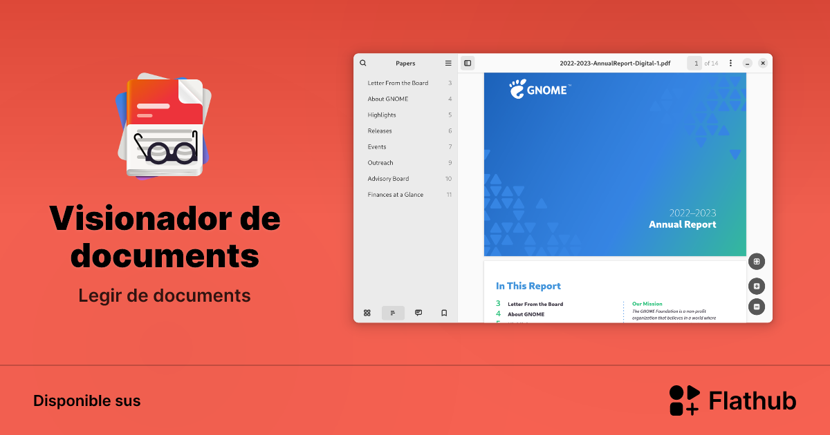Installar Papers sus Linux | Flathub