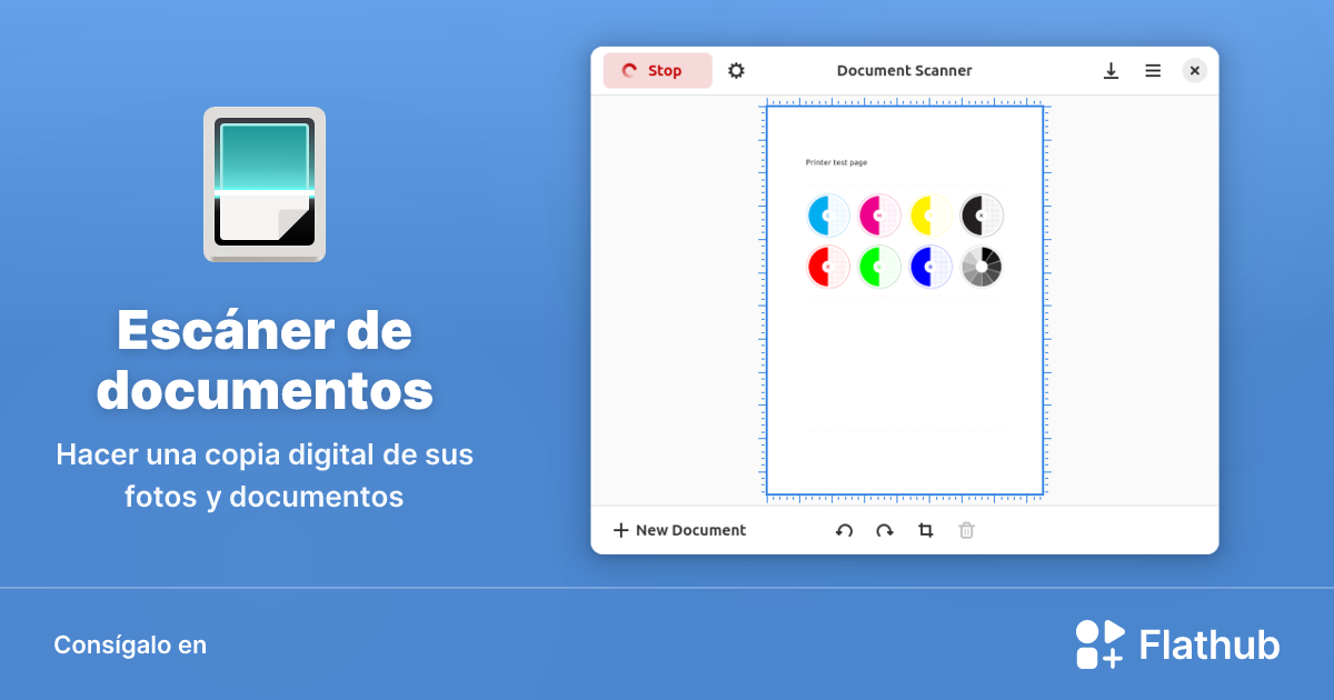 Instalar Escáner de documentos en Linux | Flathub