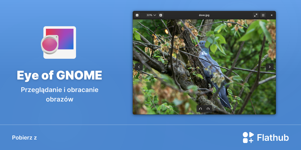 Zainstaluj Eye of GNOME na Linuksie | Flathub