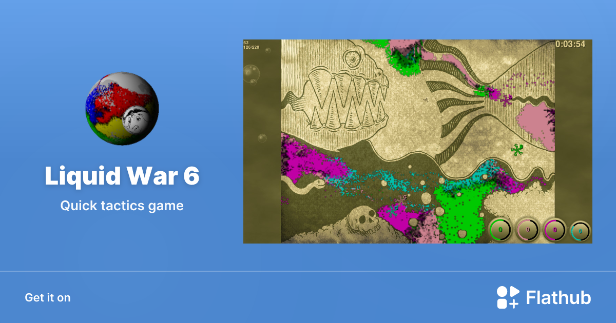 Install Liquid War 6 on Linux | Flathub