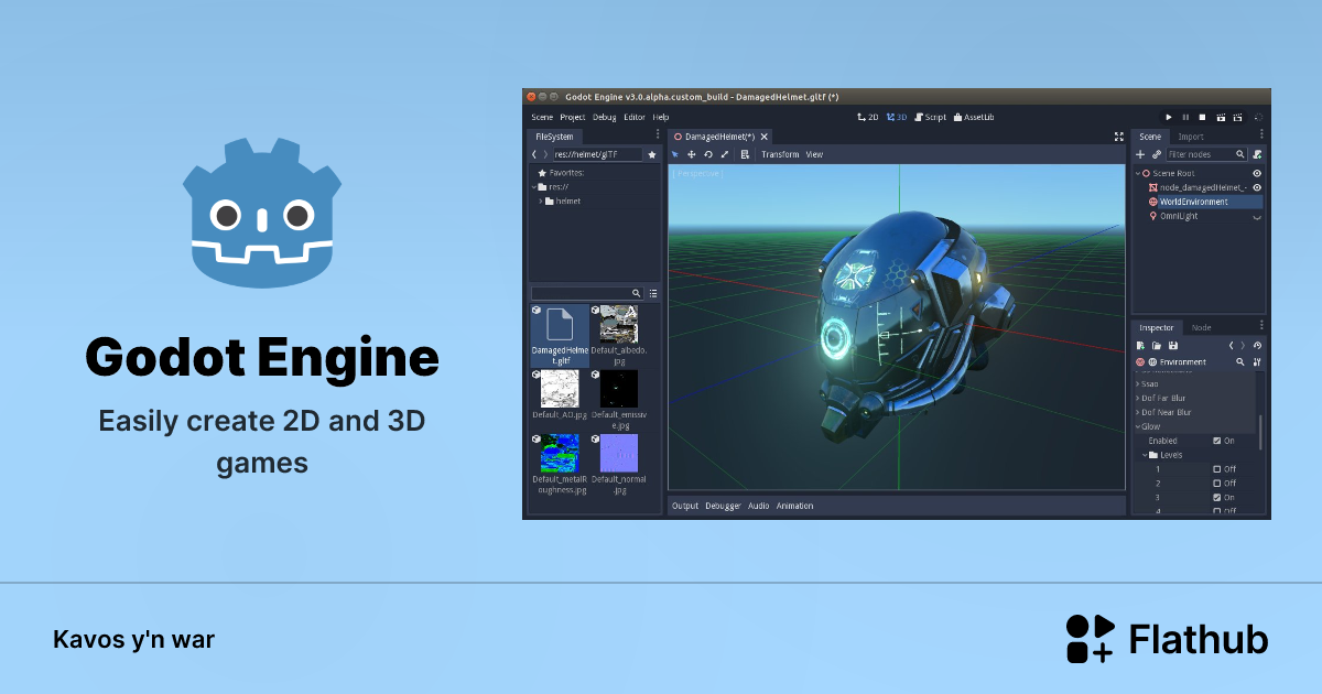 Lea Godot Engine war Linux | Flathub