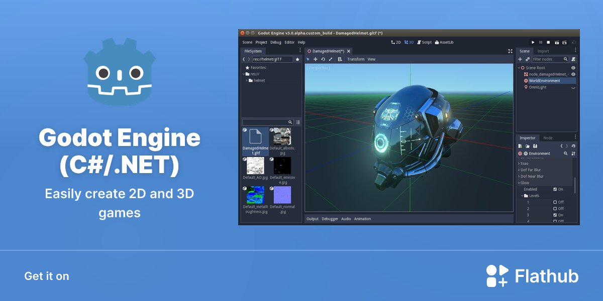 Install Godot Engine (C#/.NET) on Linux | Flathub