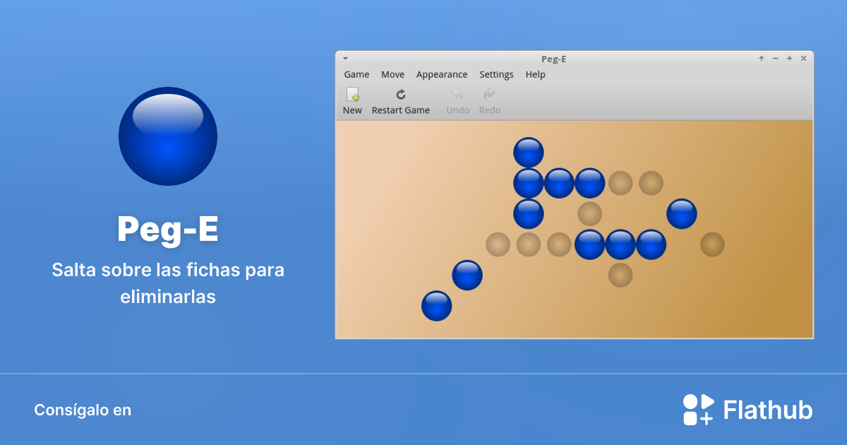 Instalar Peg-E en Linux | Flathub