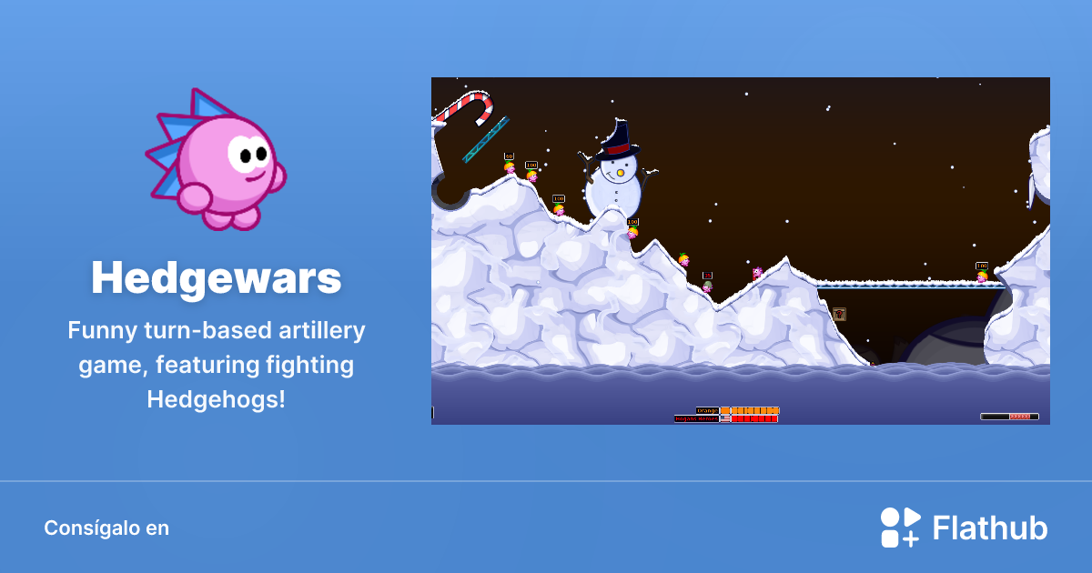 Instalar Hedgewars en Linux | Flathub