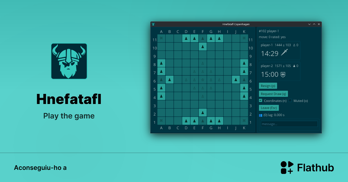 Instal·leu Hnefatafl a Linux | Flathub