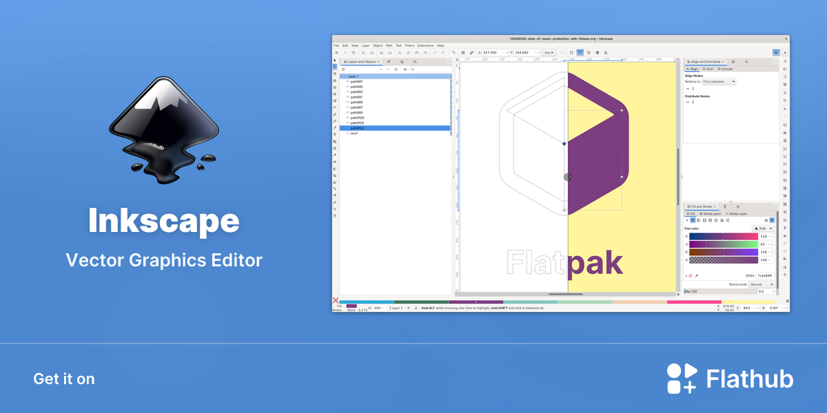 Install Inkscape on Linux | Flathub