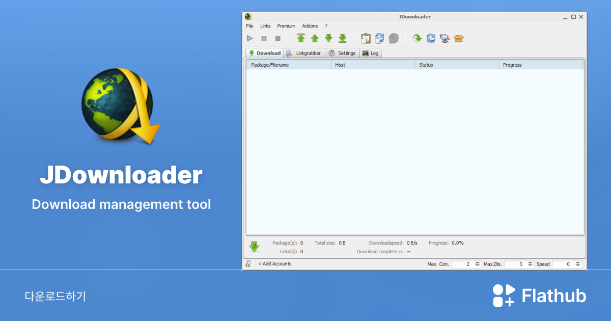 Install JDownloader on Linux | Flathub