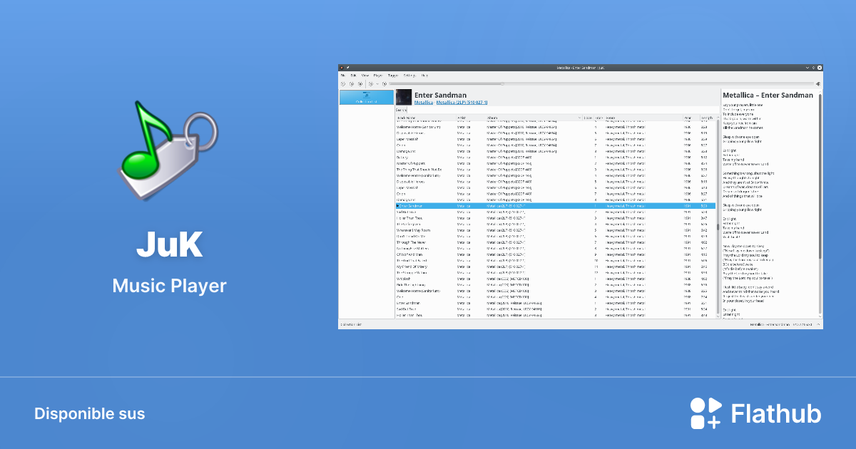 Installar JuK sus Linux | Flathub