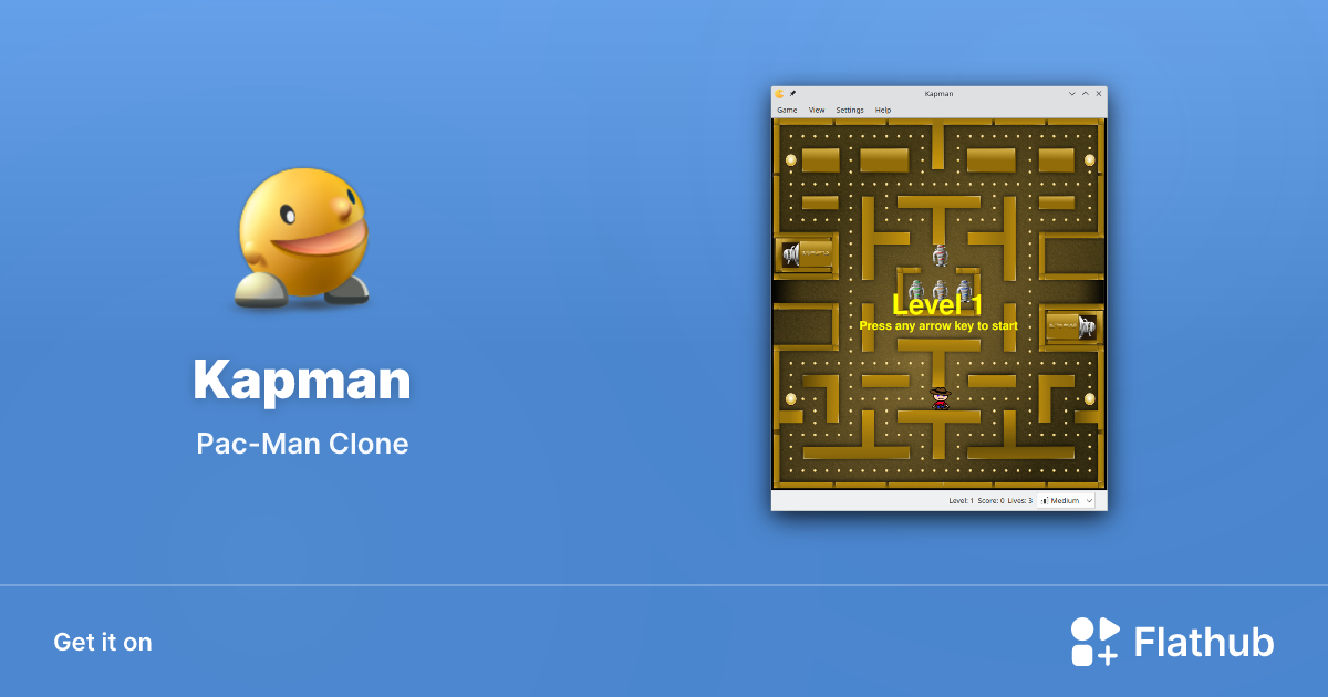 Install Kapman on Linux | Flathub