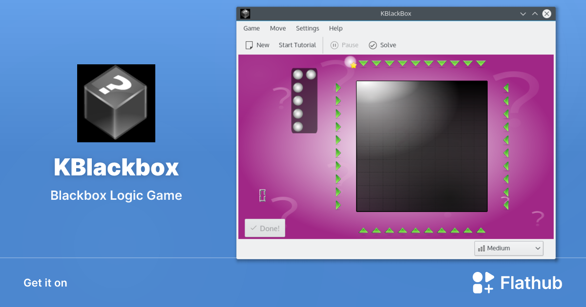Instalar KBlackbox en Linux | Flathub