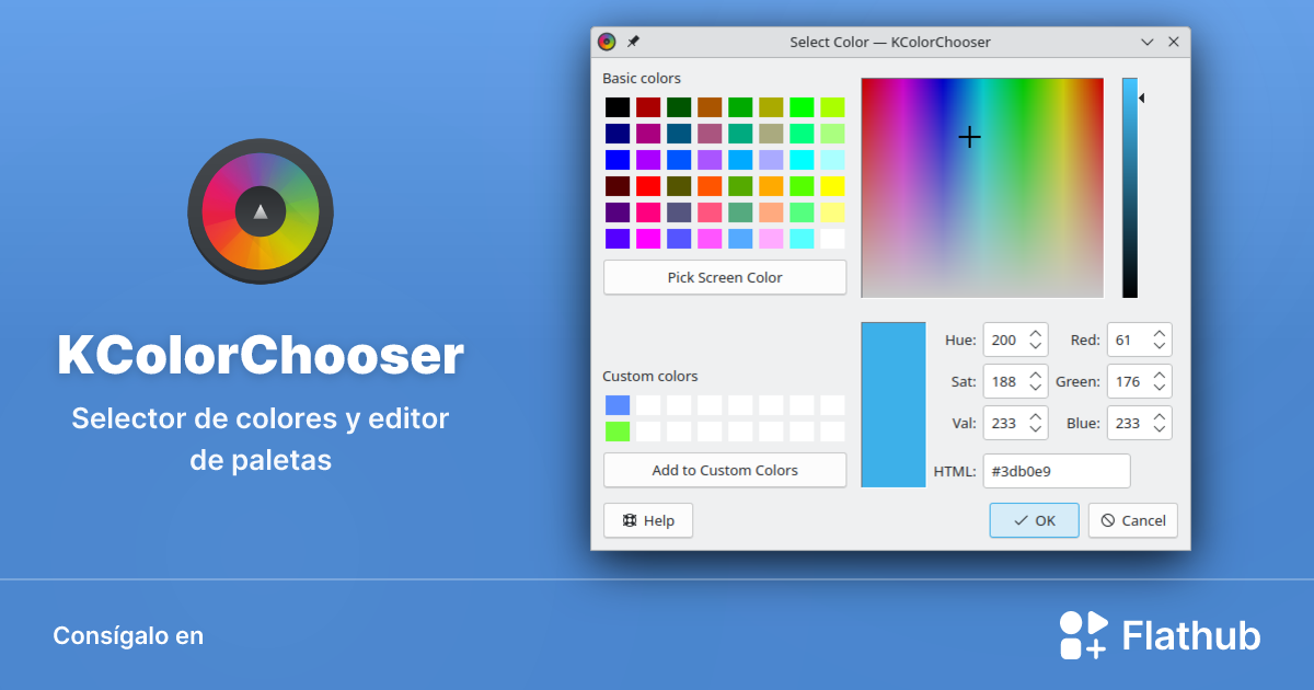 Instalar KColorChooser en Linux | Flathub